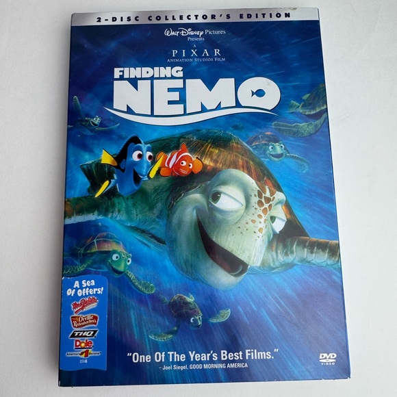 Pixar | Media | Finding Nemo 2 Disc Collectors Edition Dvd Widescreen ...